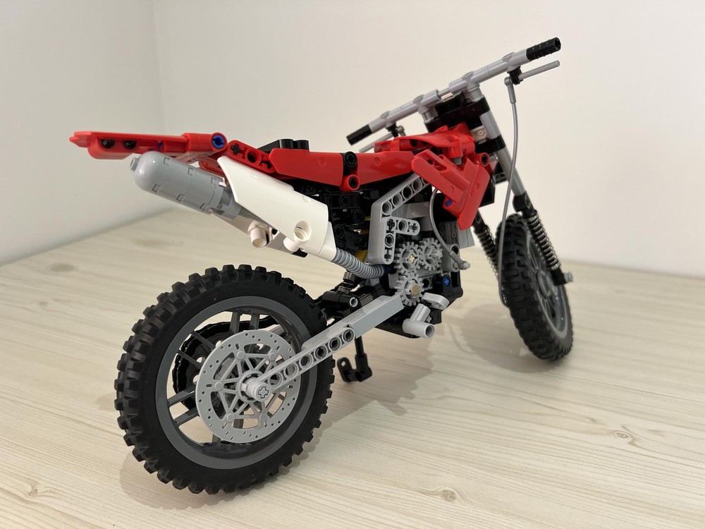 Lego Moc Off Road Motorbike By S90sml Rebrickable Build With Lego