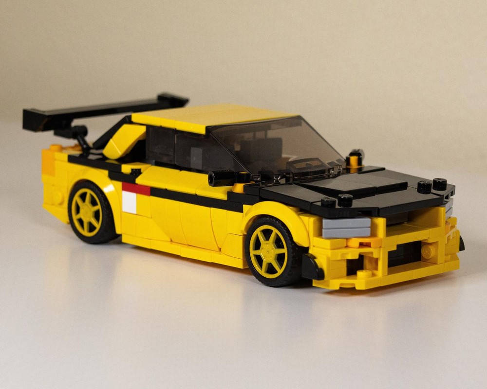 LEGO MOC Inspired by Nissan R34 Skyline GT-R AUTO SELECT by mcgwerks ...