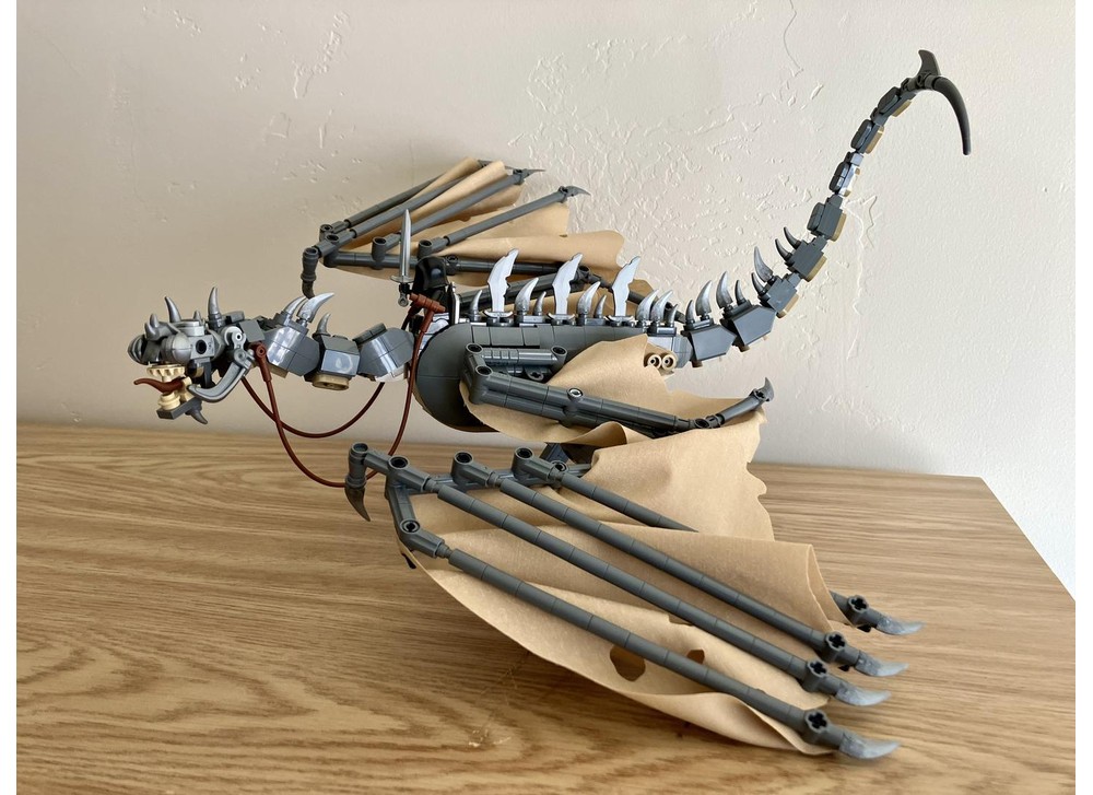 LEGO MOC The Fell Beast - Vile Servant of the Nazgul by RebelRebel ...