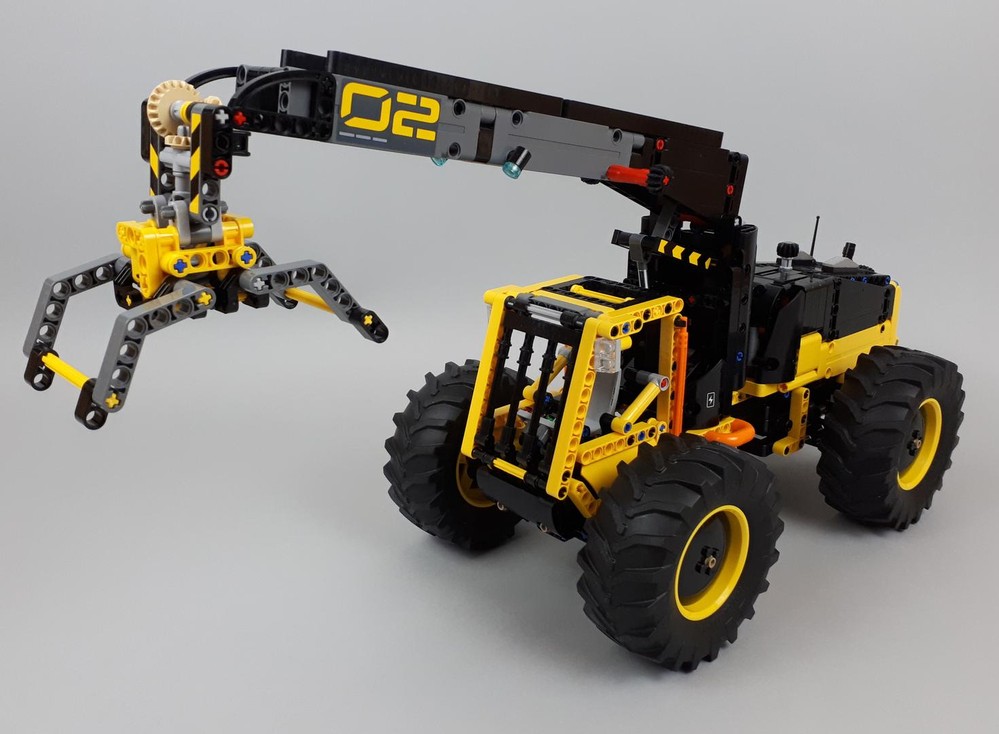 LEGO MOC 42081 alternate - Log Loader by M_longer | Rebrickable - Build ...