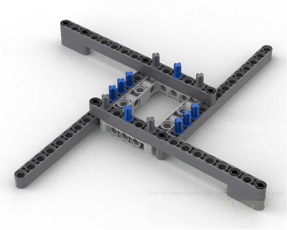 LEGO MOC-196871 Concept: Self Climbing Tower Crane by yqc | Rebrickable ...