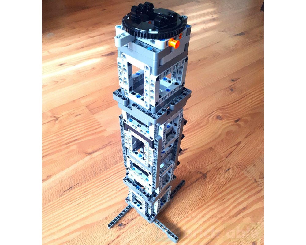 LEGO MOC Concept: Self Climbing Tower Crane by yqc | Rebrickable ...