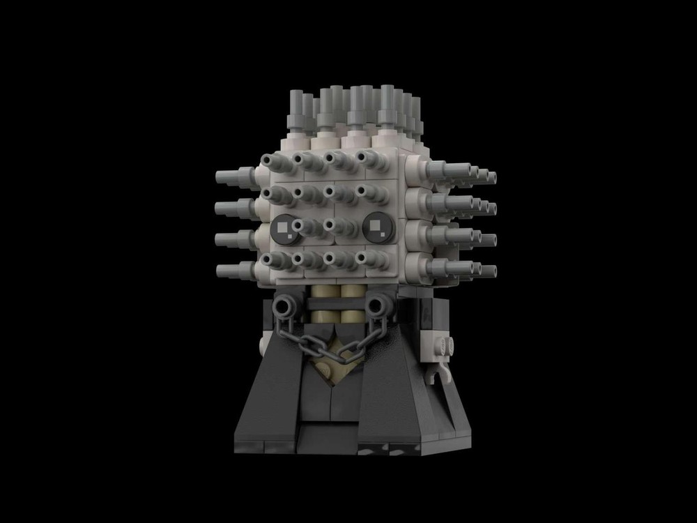 LEGO MOC BrickheadZ Pinhead (Hellraiser) by skmoc | Rebrickable - Build ...
