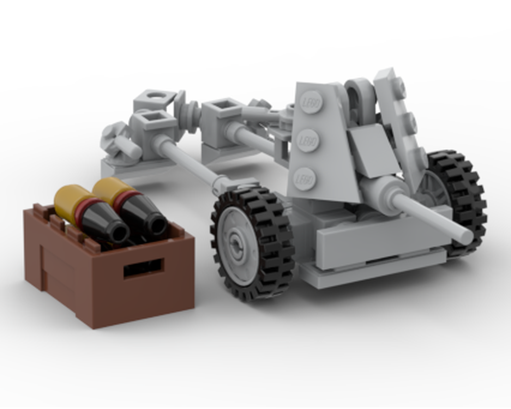LEGO MOC-196876 German WW2 Panzerabwehrkanone 36 MOC by M_Design ...