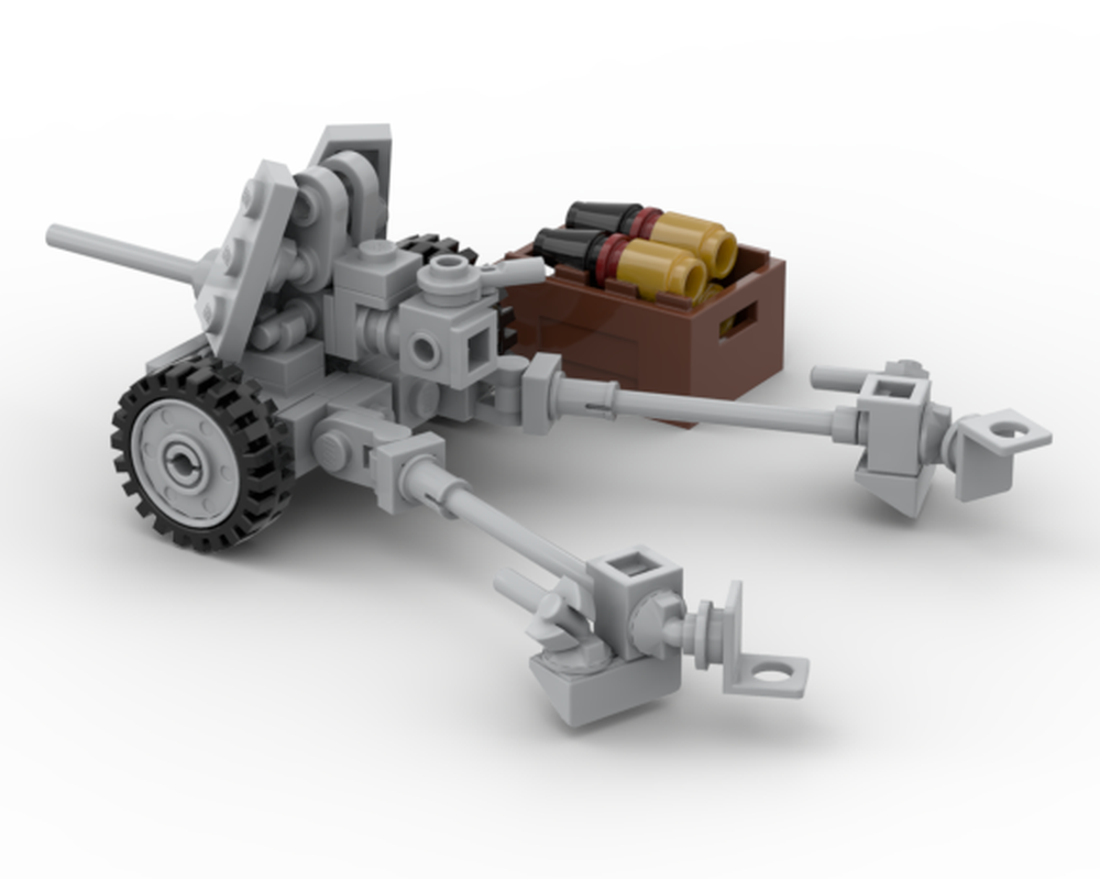 LEGO MOC-196876 German WW2 Panzerabwehrkanone 36 MOC by M_Design ...