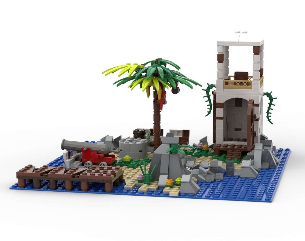 LEGO MOC Deserted Lookout by Adelego | Rebrickable - Build with LEGO
