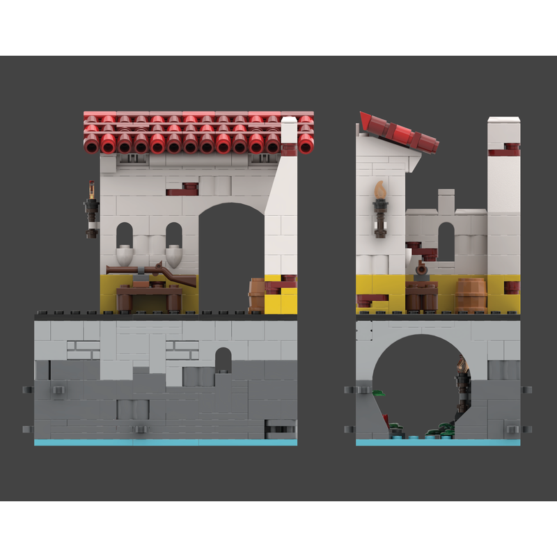 LEGO MOC Armory Facade Expansion: Eldorado Fortress (10320) by ...