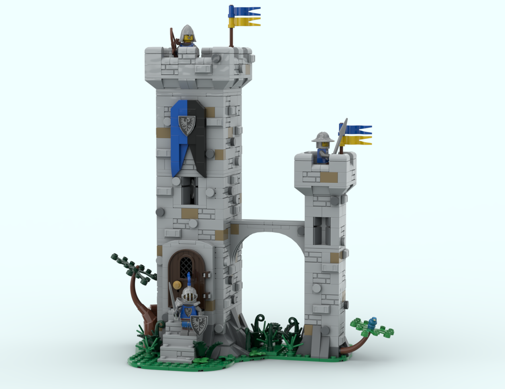 LEGO MOC The Black Falcon Tower by ThePrinceOfLego | Rebrickable ...