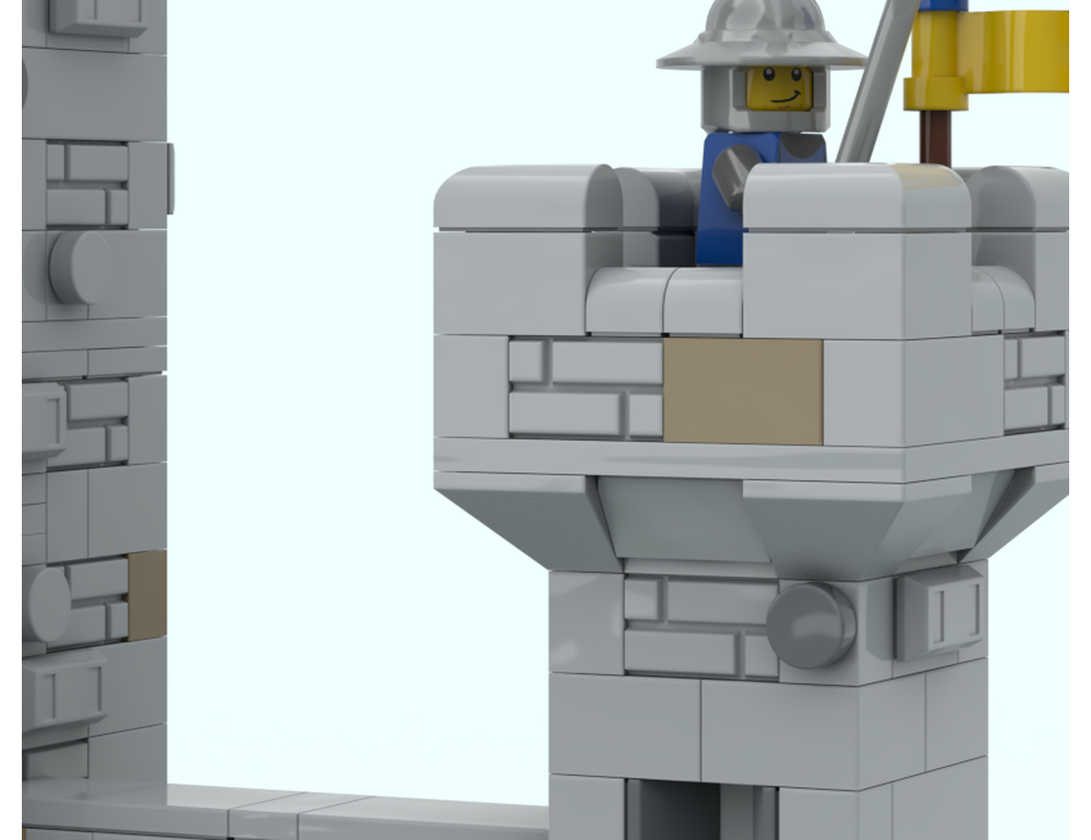 LEGO MOC The Black Falcon Tower by ThePrinceOfLego | Rebrickable ...