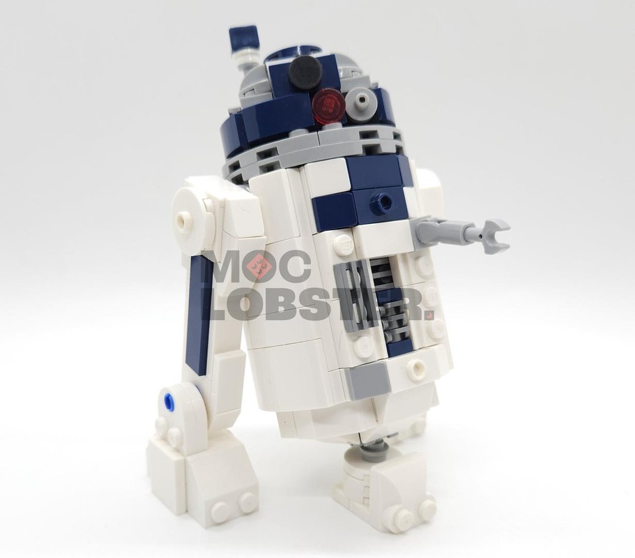 LEGO MOC R2-D2 by Moc_Lobster | Rebrickable - Build with LEGO