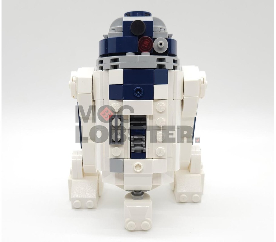 LEGO MOC R2-D2 by Moc_Lobster | Rebrickable - Build with LEGO
