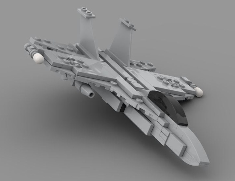 LEGO MOC f-18 super hornet by Fighterjetfan15 | Rebrickable - Build ...