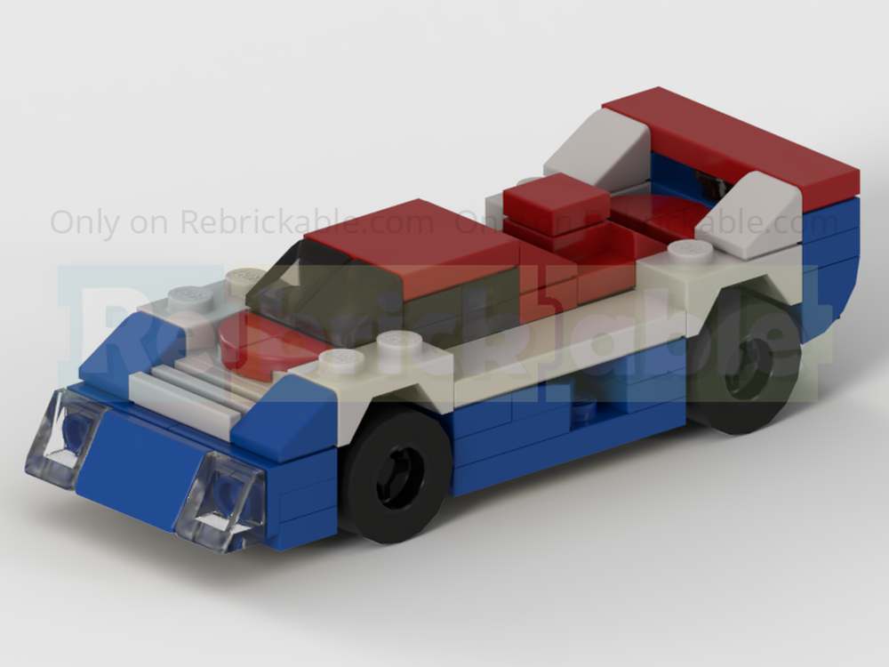 LEGO MOC-196892 Nissan R92CP Group C Racing Car - Half Speed Champions ...