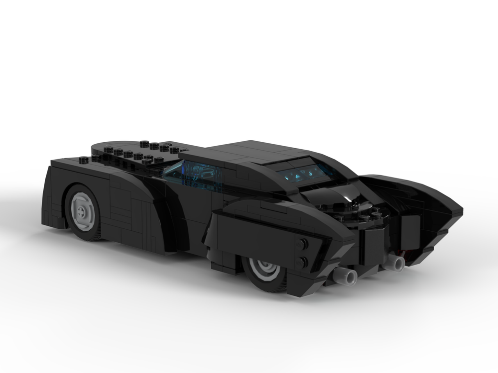 Lego Moc Batmobile From Caped Crusader 10wide By Linse Rebrickable