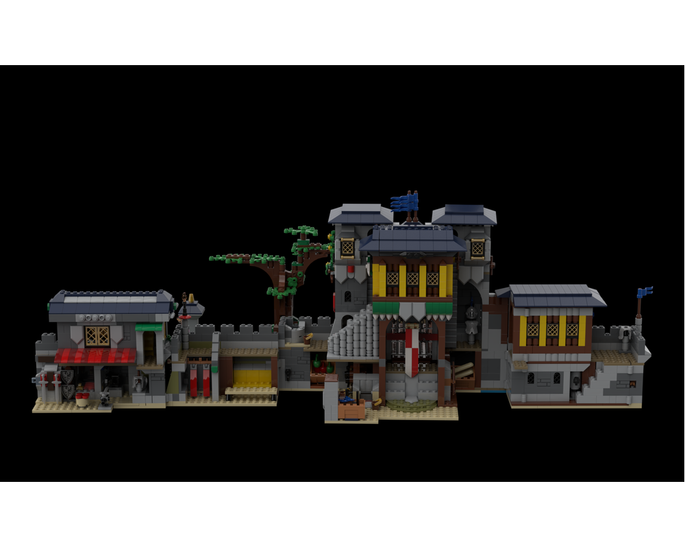 LEGO MOC Falcon Knight's Keep by Eelco | Rebrickable - Build with LEGO