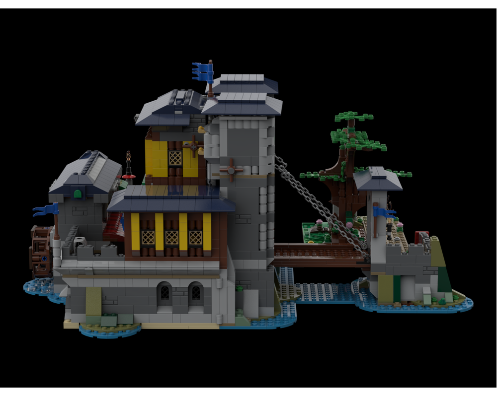 LEGO MOC Falcon Knight's Keep by Eelco | Rebrickable - Build with LEGO
