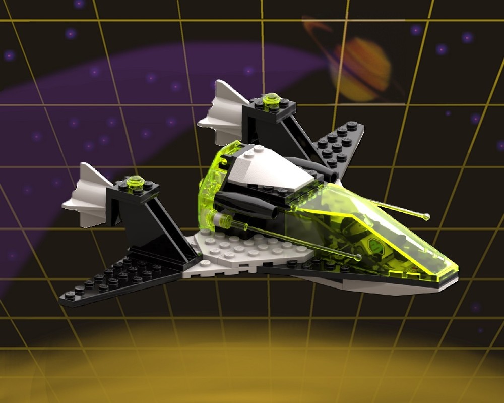 LEGO MOC Blacktron II Star Fighter by LeFisch | Rebrickable - Build ...