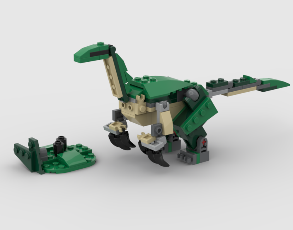 LEGO MOC 31058 Therizinosaurus by bloooop | Rebrickable - Build with LEGO