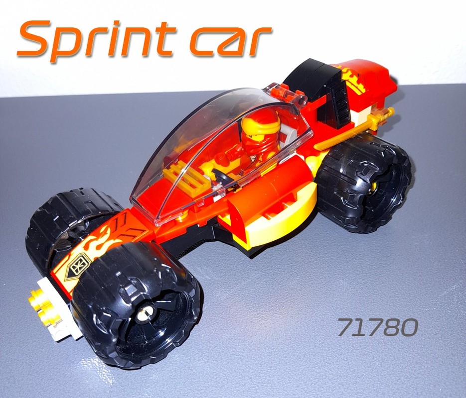 LEGO MOC-196909 71780 Sprint Car by dLegooo | Rebrickable - Build with LEGO