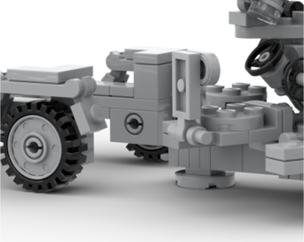 Lego Moc German Ww2 Flakvierling 38 V20 Moc By Milosch Rebrickable