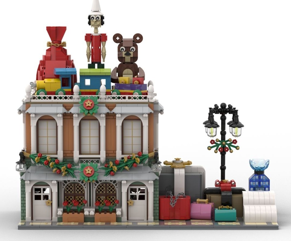 LEGO MOC-196937 BRICKHARRODS LUX STORE by fraccalvieri | Rebrickable ...