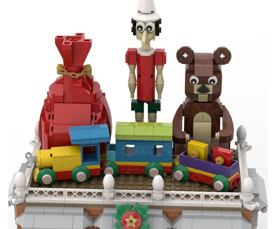 LEGO MOC BRICKHARRODS LUX STORE by fraccalvieri | Rebrickable - Build with LEGO