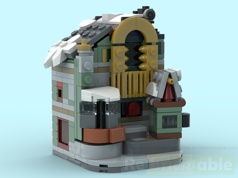 Lego Moc The Art Of Chocolate Mini Build By Zsobricks Rebrickable