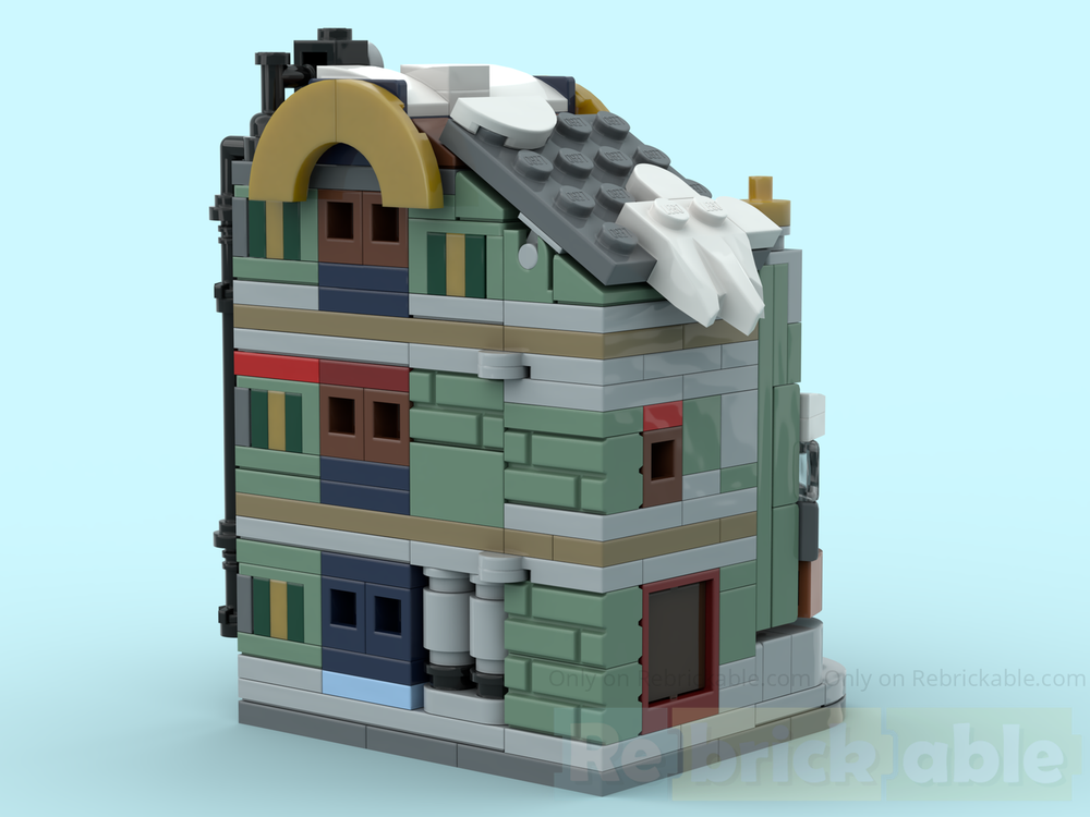 Lego Moc The Art Of Chocolate Mini Build By Zsobricks Rebrickable