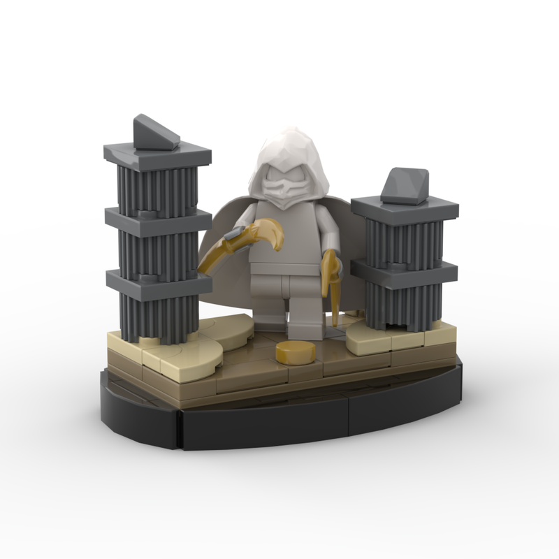 LEGO MOC Moon Knight Diorama by Dreadnought Designs | Rebrickable ...