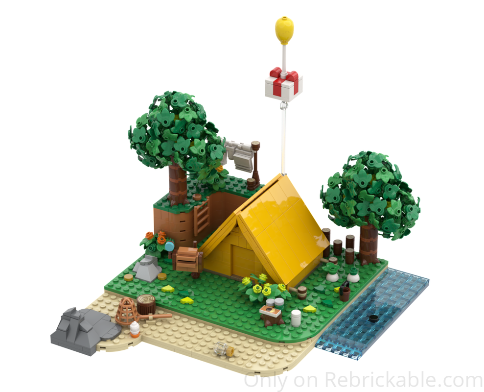 LEGO MOC Villager Tent by rebelnili | Rebrickable - Build with LEGO