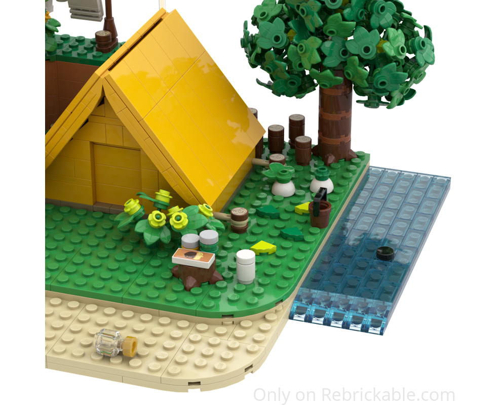 LEGO MOC-196951 Villager Tent by rebelnili | Rebrickable - Build with LEGO