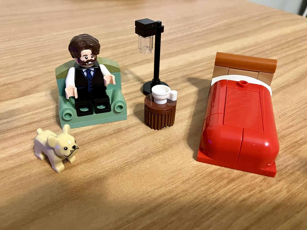 Lego Moc Fancy Bedroom By Eva001 Rebrickable Build With Lego