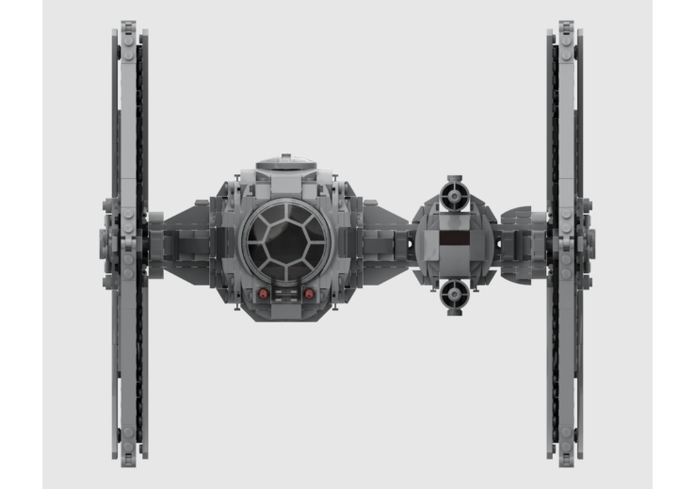 LEGO MOC TIE Brute by Eolingan | Rebrickable - Build with LEGO