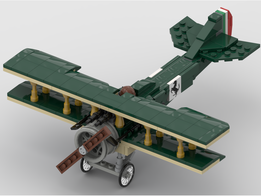 LEGO MOC Spad XIII fighter of WWI by john.dumbar | Rebrickable - Build ...