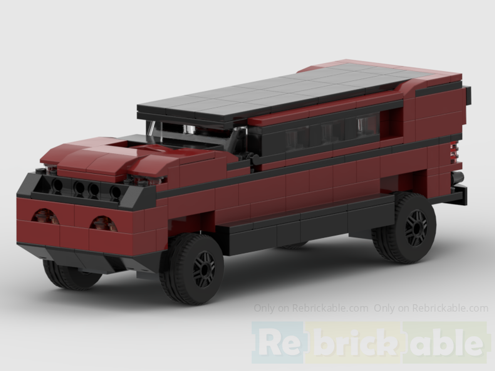 LEGO MOC Luxury Full size SUV by C.F.P.M. | Rebrickable - Build with LEGO
