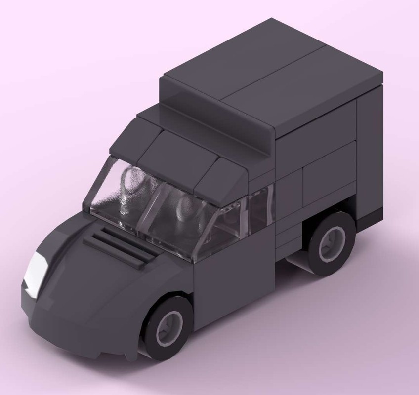 Lego Moc Small Van By Technicmocs Rebrickable Build With Lego