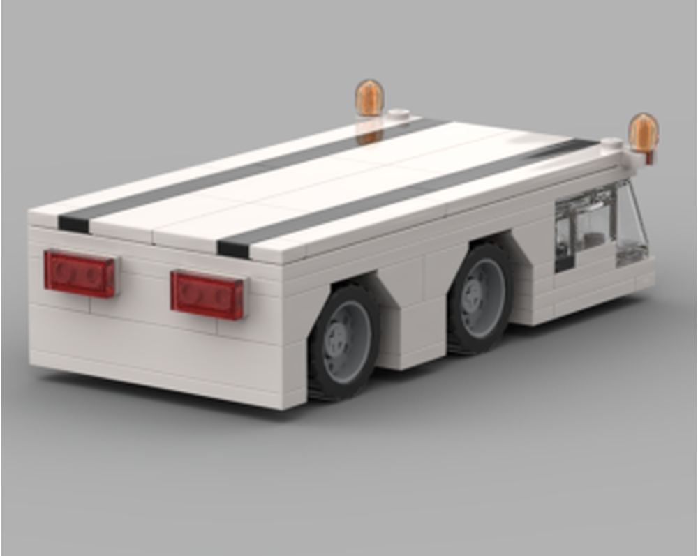 Lego Moc Airport Tug Tractor By Leeggoocreator Rebrickable Build