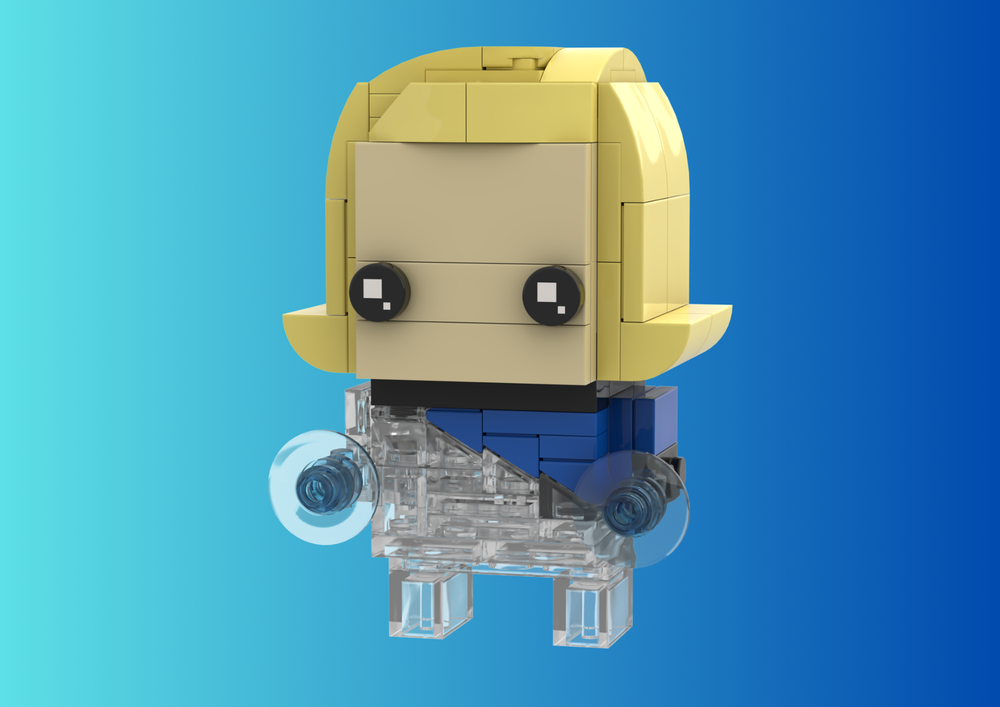 LEGO MOC The Invisible Woman by RetroBrix | Rebrickable - Build with LEGO