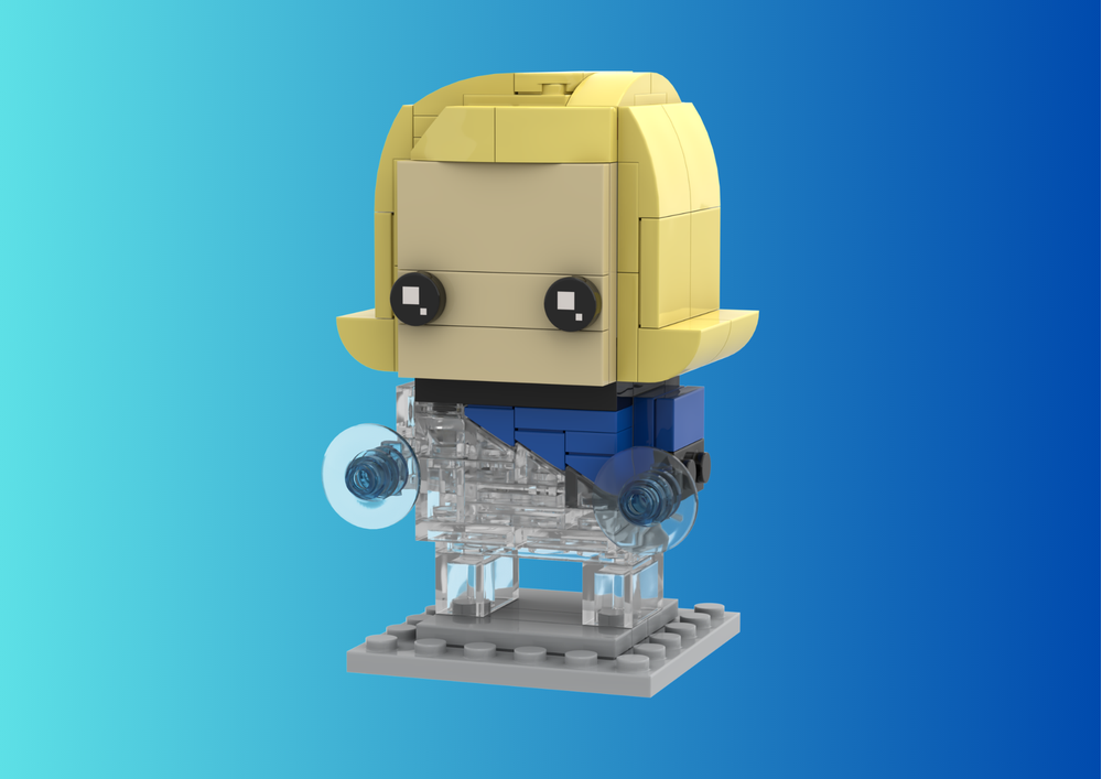 LEGO MOC The Invisible Woman by RetroBrix | Rebrickable - Build with LEGO