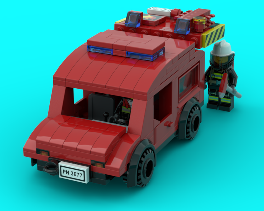 LEGO MOC Fire Department MTF by Seelenbrand | Rebrickable - Build with LEGO