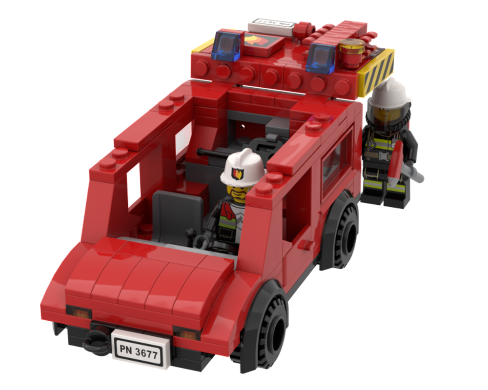 LEGO MOC Fire Department MTF by Seelenbrand | Rebrickable - Build with LEGO