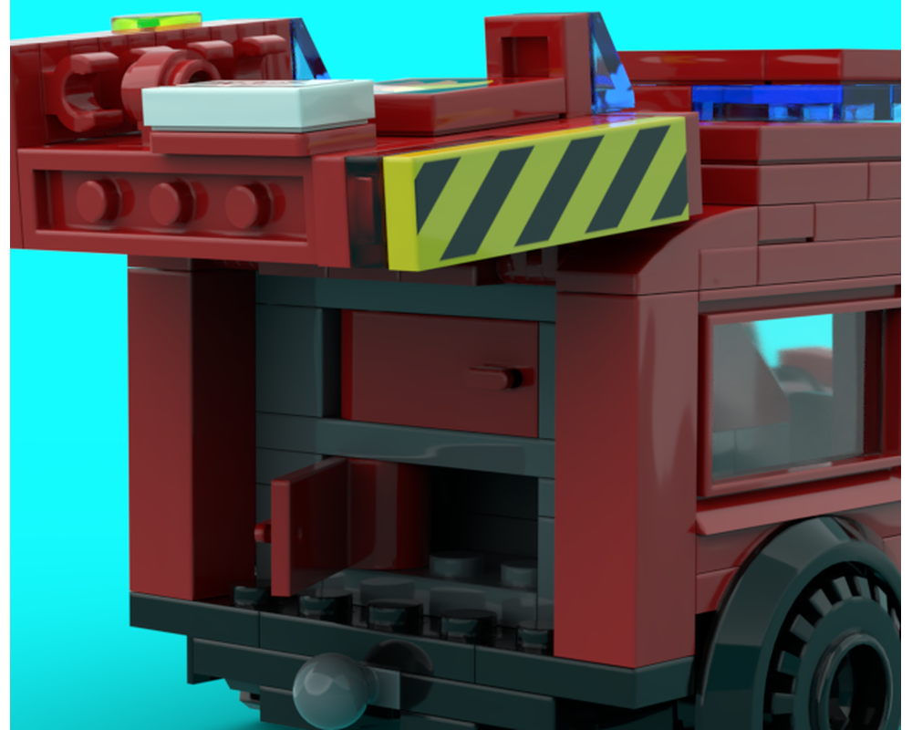 LEGO MOC Fire Department MTF by Seelenbrand | Rebrickable - Build with LEGO