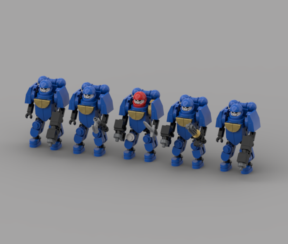 LEGO MOC Primaris Reivers ULTRAMARINES by thelegowolfpack | Rebrickable ...