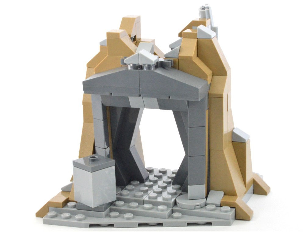 Lego Moc Mandalore Gate By Dorianbricktron Rebrickable Build With Lego