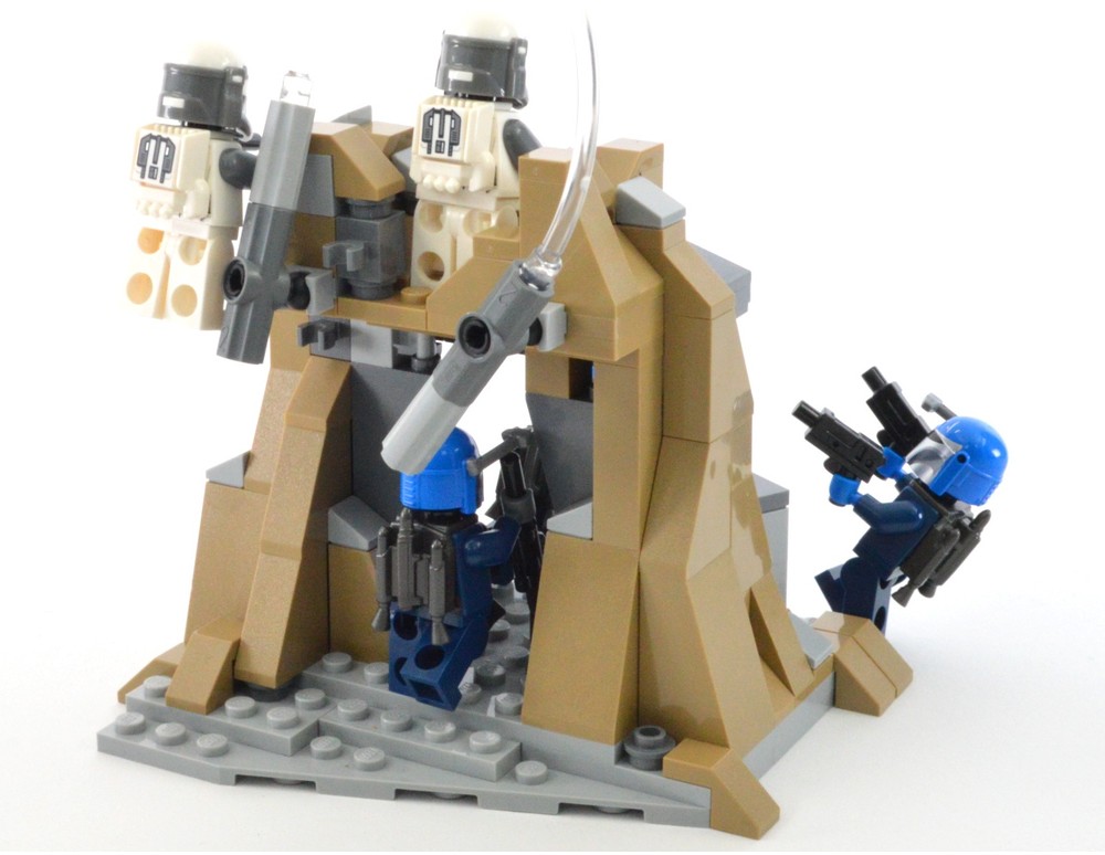 Lego Moc Mandalore Gate By Dorianbricktron Rebrickable Build With Lego