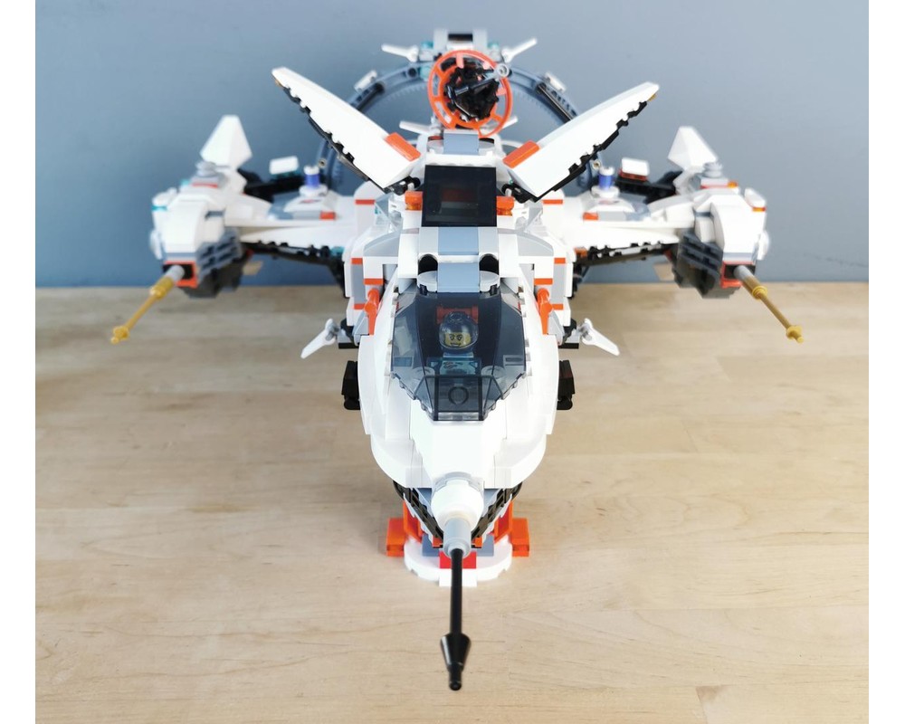 LEGO MOC Interstellar Starship by BrickVink | Rebrickable - Build with LEGO