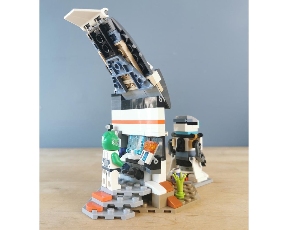 Lego Moc Interstellar Starship By Brickvink Rebrickable Build With Lego