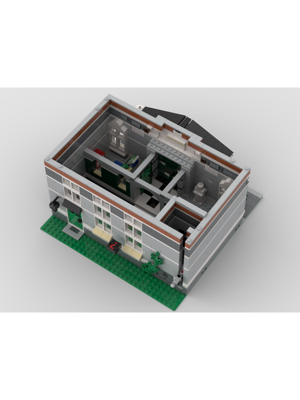 LEGO MOC MOC - Town Hall 2024 by Alphonse42 | Rebrickable - Build with LEGO