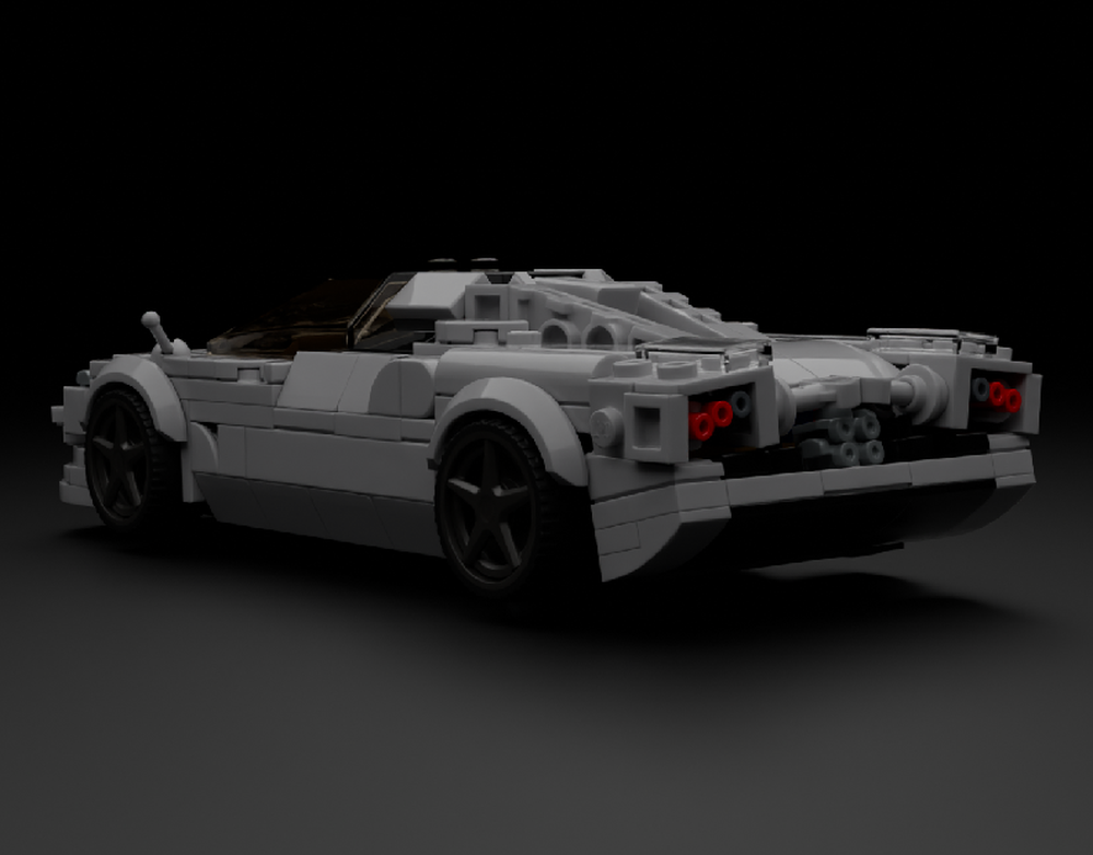 LEGO MOC Pagani Huayra Codalunga by Thecarmoccer | Rebrickable - Build ...