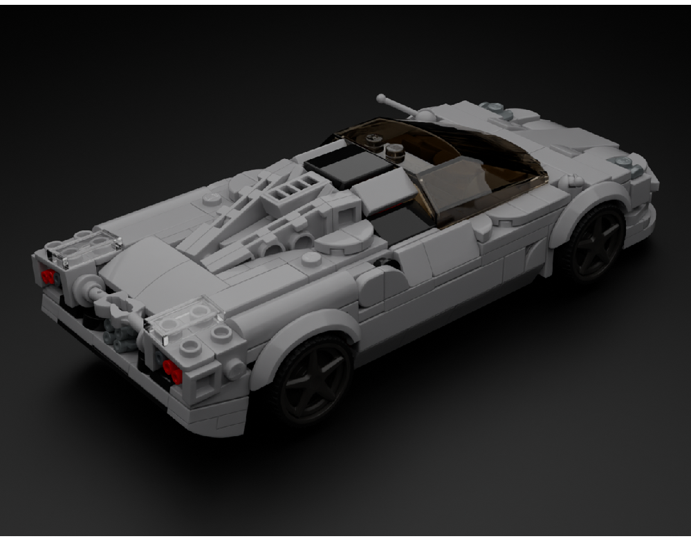 LEGO MOC Pagani Huayra Codalunga by Thecarmoccer | Rebrickable - Build ...